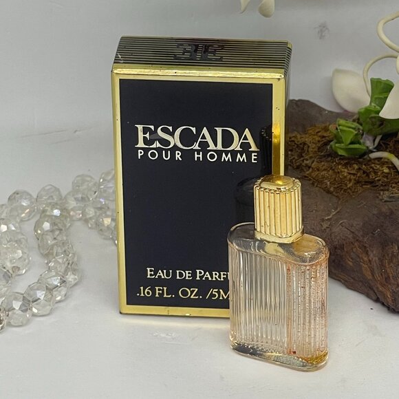 Escada | Other | Vintage Escada Pour Homme Eau De Parfum Collectible ...